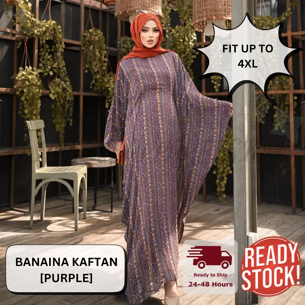 ★Mishkah Apparels★ BANAINA Kaftan - Ceruty Modest Muslimah Kaftan fit ...