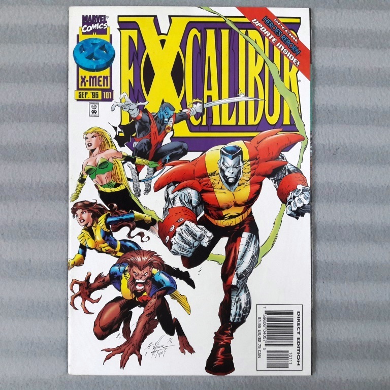 Excalibur #101 (Marvel Comics) X-Men (Warren Ellis, Casey Jones, Tom ...