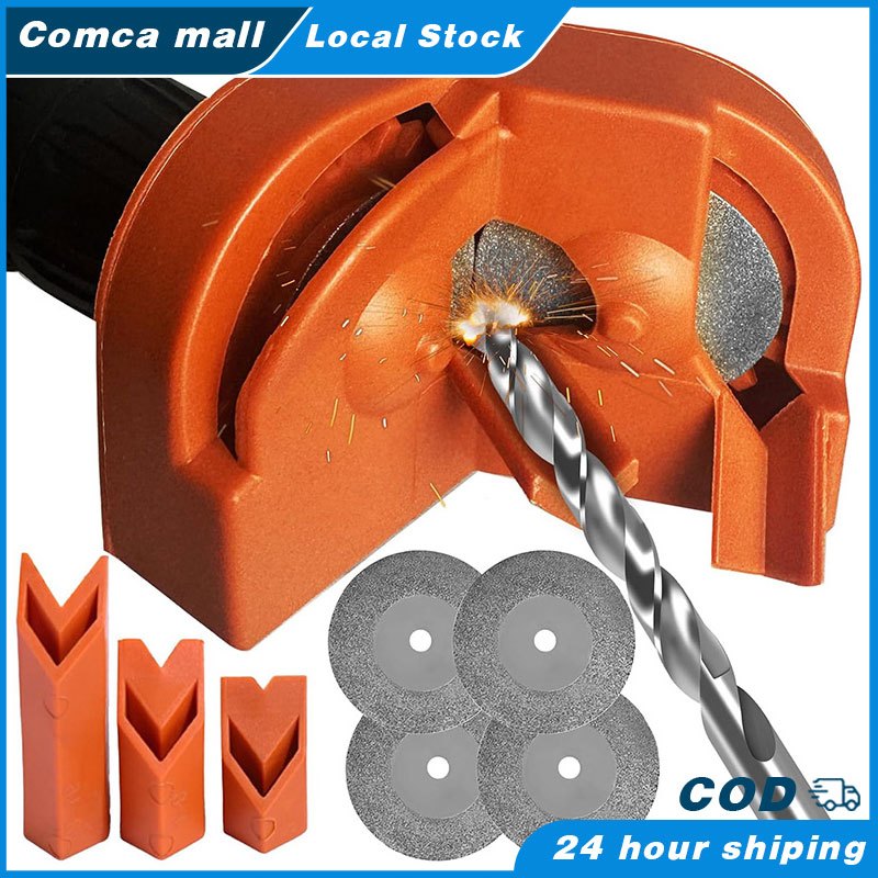Electric Drill Bit Sharpener With 4 Grinding Wheels / Portable Drill ...