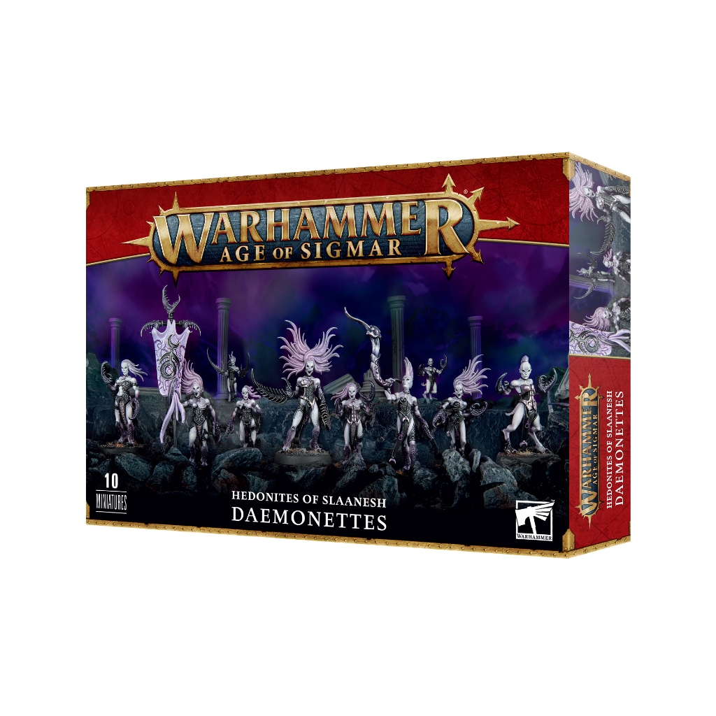 Hedonites of Slaanesh: Daemonettes - Warhammer Age of Sigmar | Shopee ...