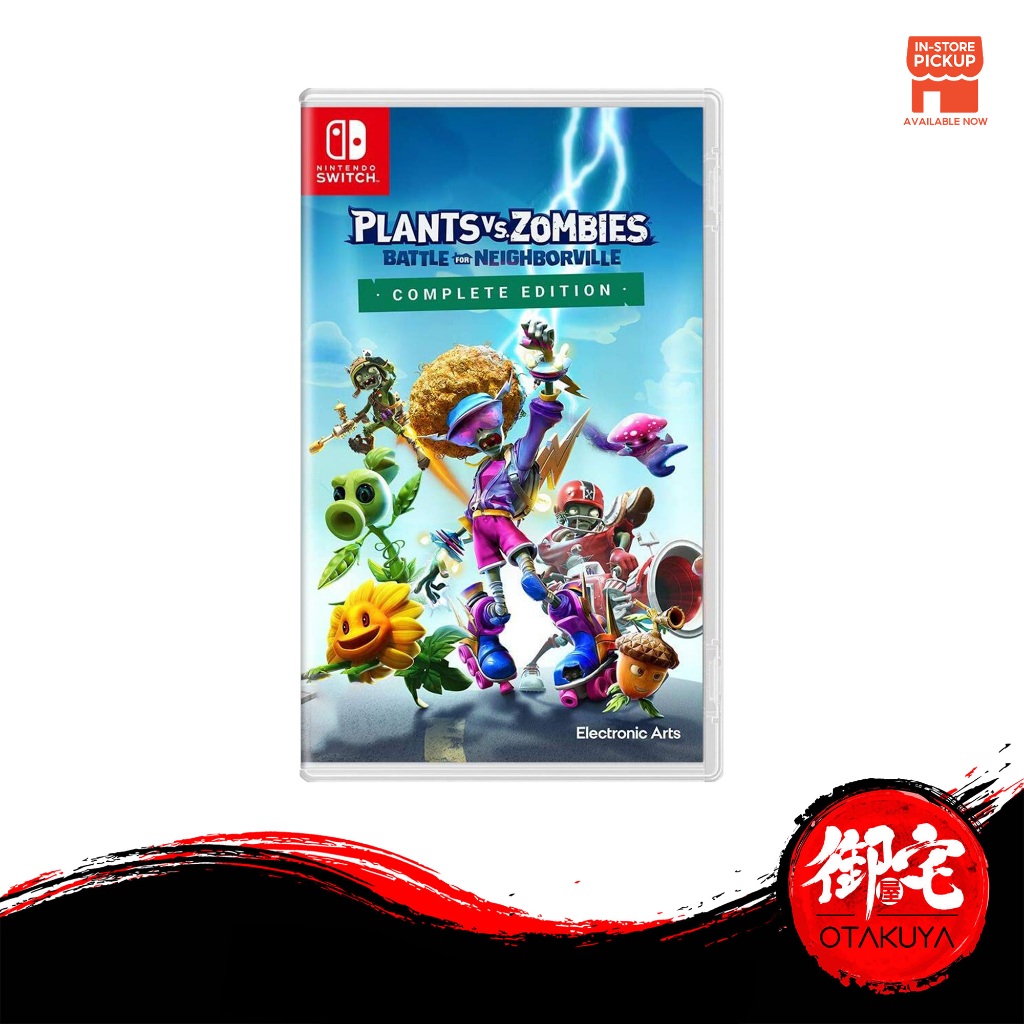 Nintendo Switch Plants Vs Zombies Battle For Neighborville Complete ...