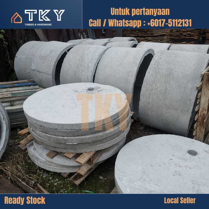 [Selangor/KL/PJ only] Concrete Pipes 2 x 3 ft / Concrete Culvert ...