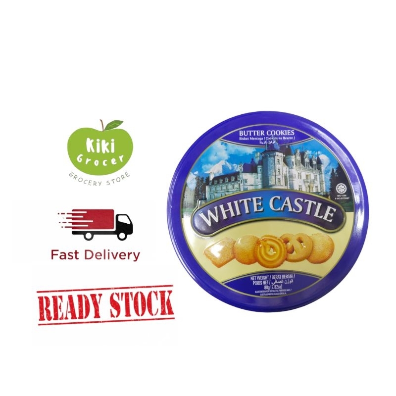 White Castle Butter Cookies 80g | Shopee Malaysia