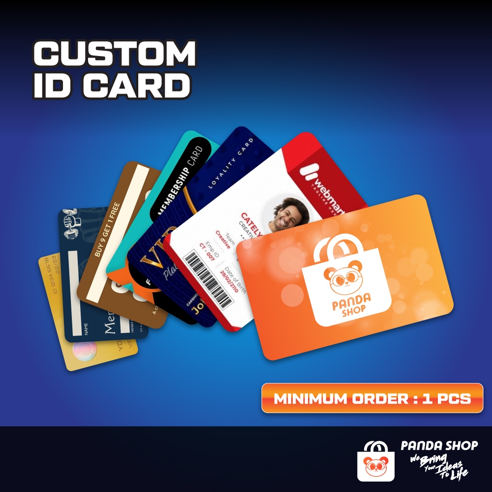 ID CARD PVC CUSTOM (ID PELAJAR/ID STAF/ID CREW/ID PASS KEBENARAN ...