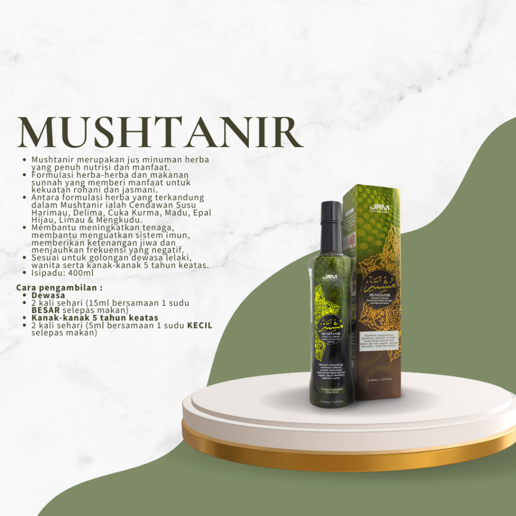 JRM HOLISTIK : Mustanir | Shopee Malaysia