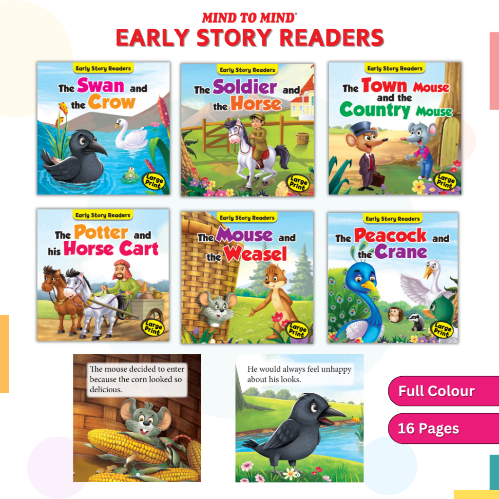 Early Story Readers Preschool Large Print | Shopee Malaysia