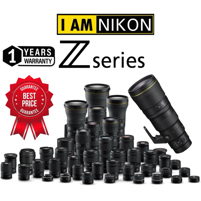 (LOWEST PRICE GUARANTEED)NIKON Z MOUNT LENS FULL RANGES Z NIKON LENS NIKON Z30 Z50 ZFC ZF Z5 Z6 ...