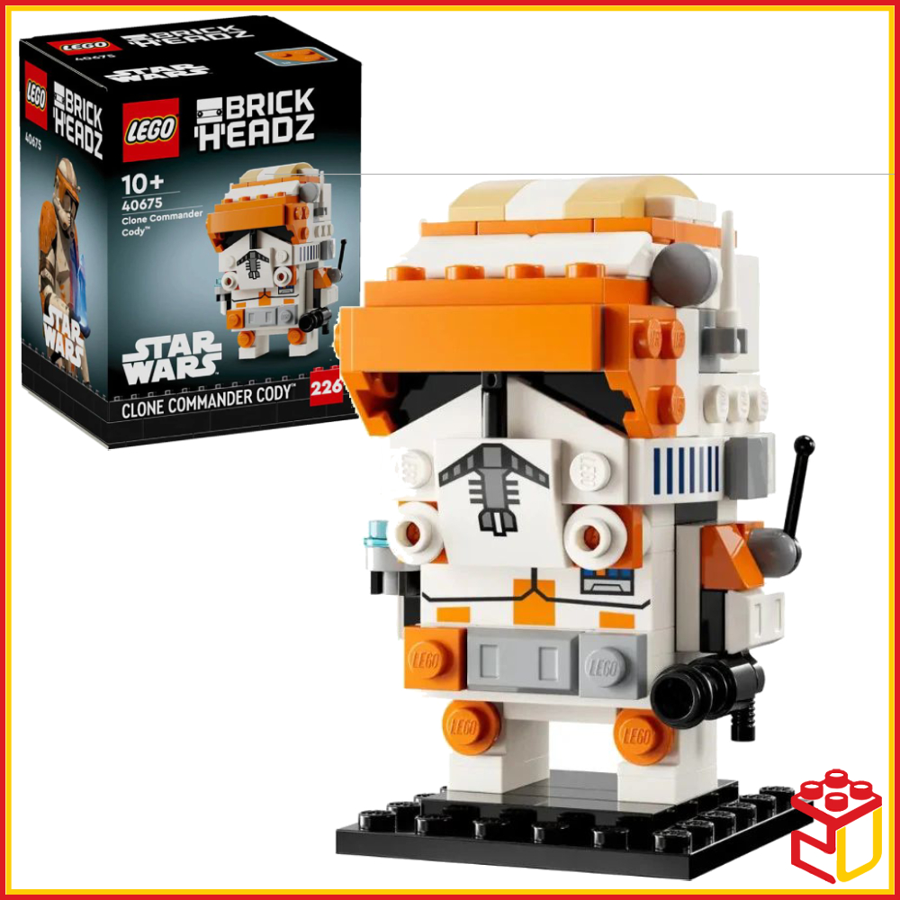 (Ready Stock) 40675 Lego BrickHeadz Star Wars Clone Commander Cody ...