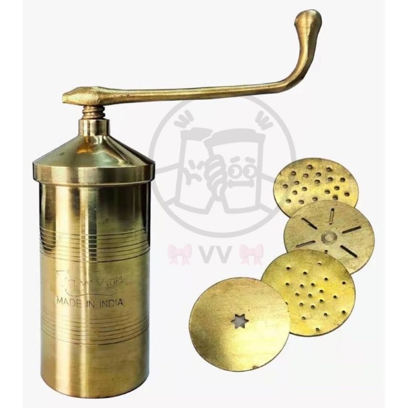 🎀VV🎀 Muruku Maker Brass Gold | Muruku Maker | Acuan MurukuTembaga ...