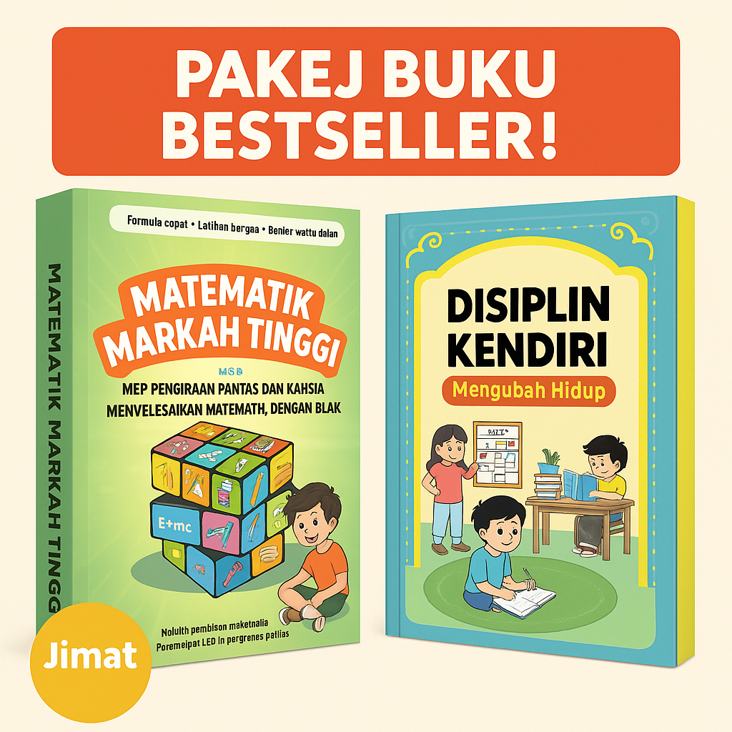 [COMBO 2 MATEMATIK MARKAH TINGGI & DISIPLIN KENDIRI] Kombinasi Hebat ...