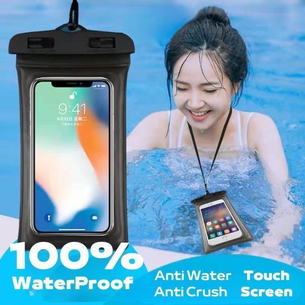 Underwater Phone Pouch Universal Waterproof Airbag Case Cover handphone ...
