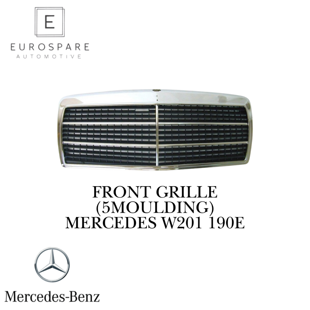 MERCEDES W201 190E FRONT GRILLE ASSY(TAIWAN) | Shopee Malaysia