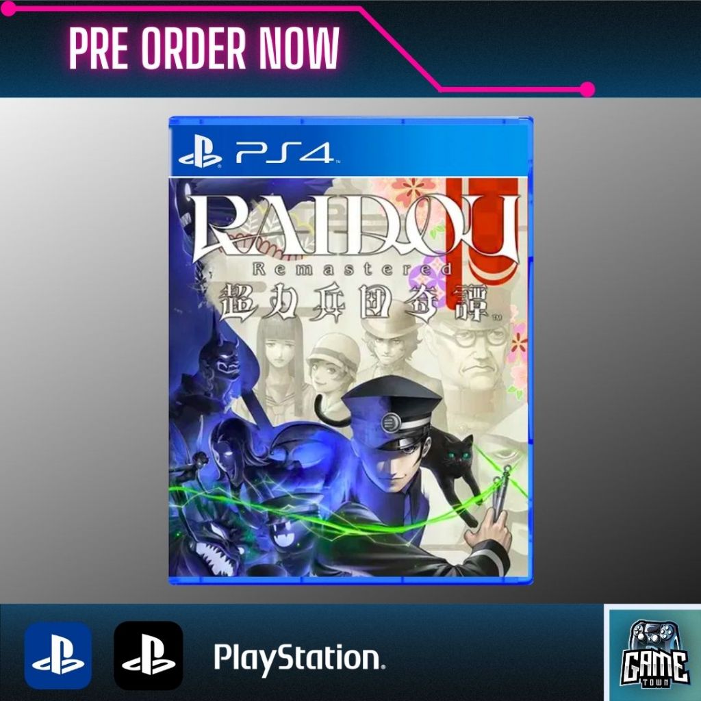 [P.O.] PS4 Raidou Remastered The Mystery of the Soulless Army 葛叶雷道 重置版 超力兵团奇谭 (English/Chinese ...