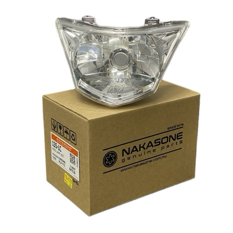 LC135 V1 HEAD LAMP UNIT LAMPU DEPAN CLEAR JENAMA NAKASONE | Shopee Malaysia