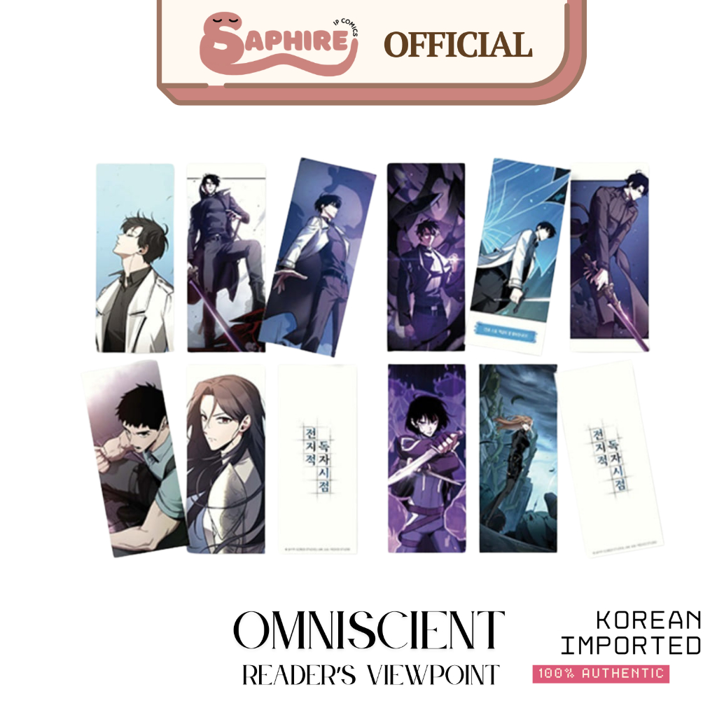 WEBTOON Omniscient Reader's Viewpoint (ORV) Bookmark Set | Shopee Malaysia
