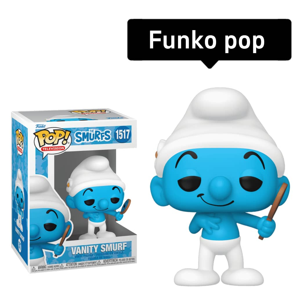 Original Funko Pop! Television The Smurfs 1517 Vanity Smurf Collectible ...