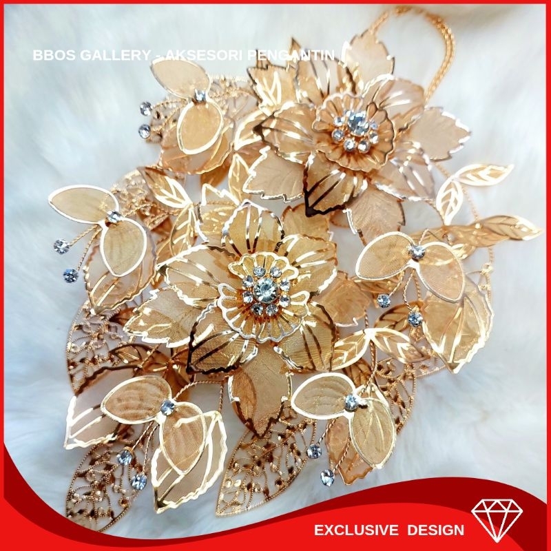 Bunga Tangan Besi / Bunga Tangan Klasik AKSESORI TRADISIONAL PENGANTIN ...