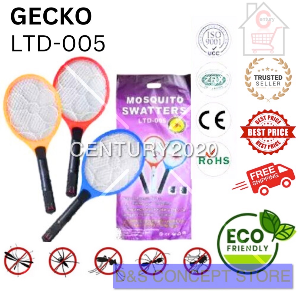GECKO Swatter Mosquito Swatter LTD-005 Super High Quality Rechargeable ...