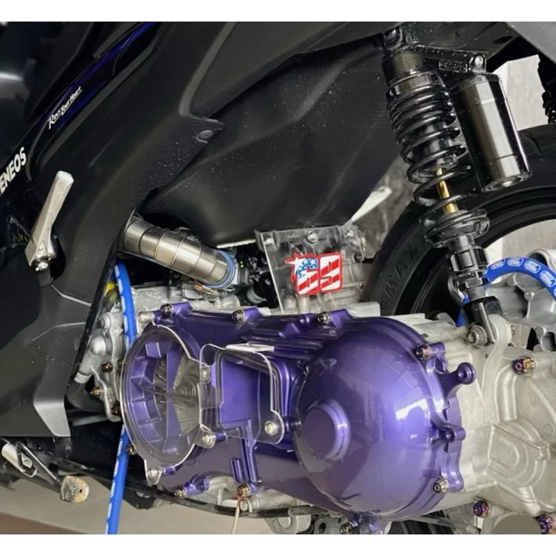 NVX V1 V2 & NMAX V2 COVER CVT TRANSPARENT CLEAR TEDAL PAPAN CVT 3MM ...