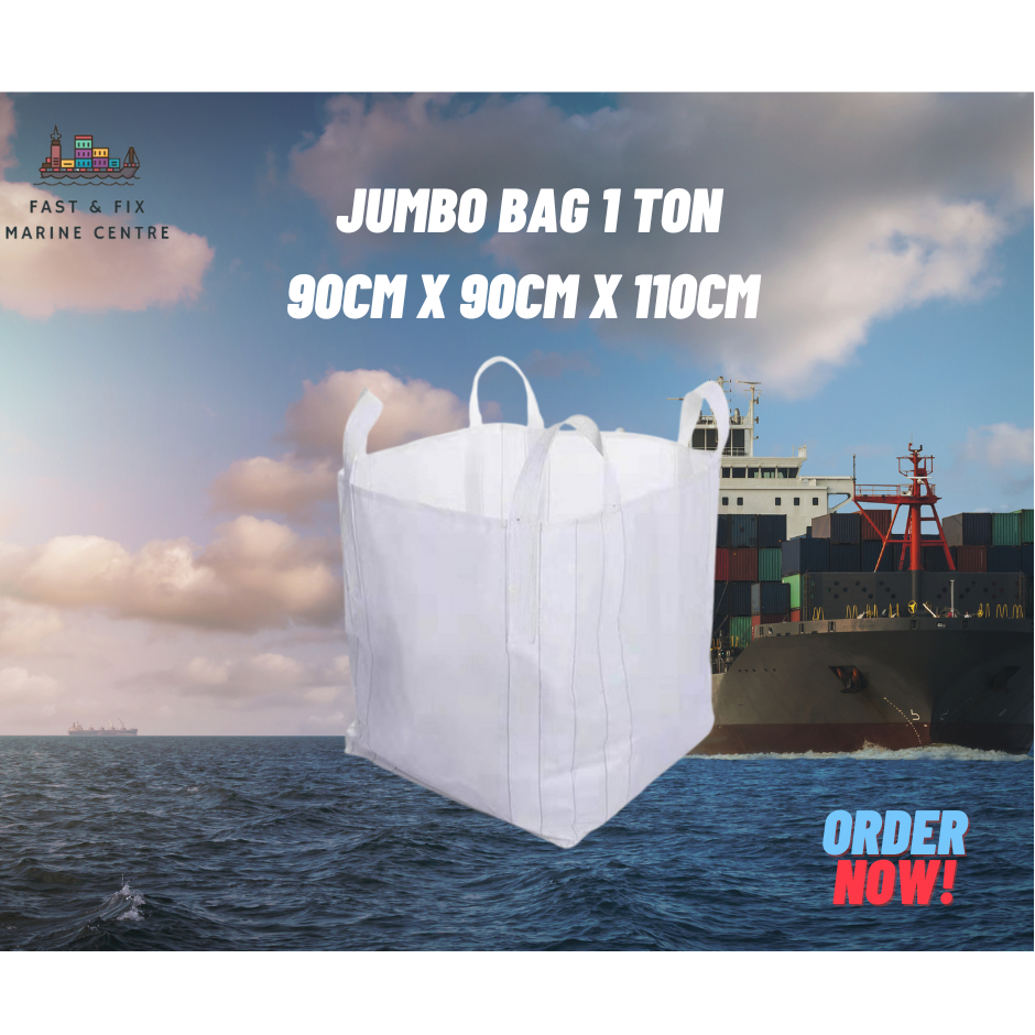 JUMBO BAG 1 TON | 90CM x 90CM x 110CM | IMPA : 232181 | Shopee Malaysia