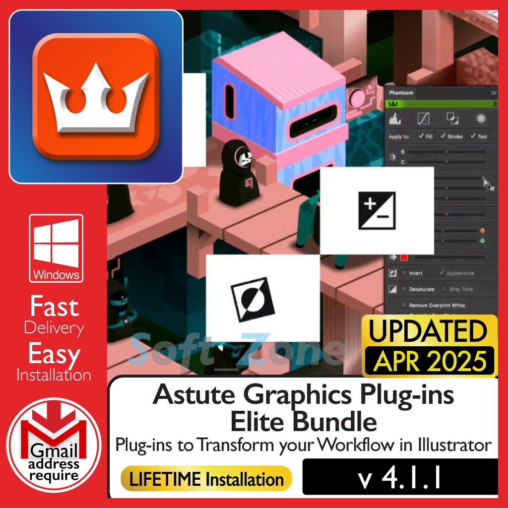 Astute Graphics Plug-ins Elite Bundle 4.1.1 - Plug-ins to Transform your Workflow in Illustrator ...