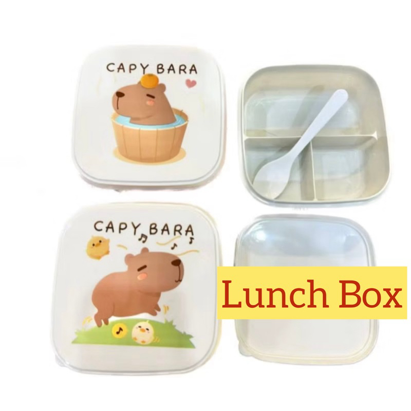 capybara lunch box set | Shopee Malaysia