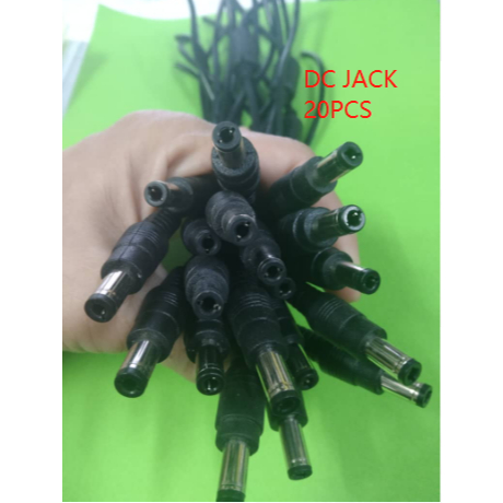 DC Power Connectors - Barrel DC Jacks 20PCS | Shopee Malaysia