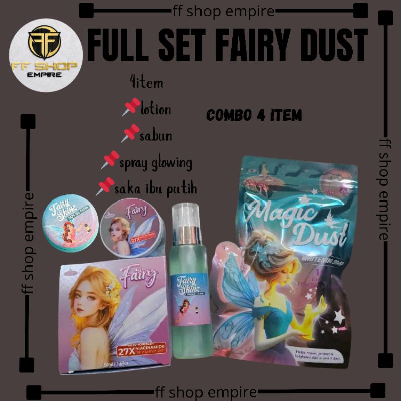 FAIRY DUST SABUN || LOTION || SPRAY | Shopee Malaysia