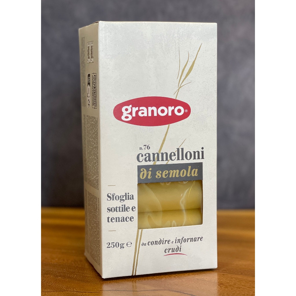 GRANORO Cannelloni di semola n.76 For Baking (250gm)[Halal] - Product ...