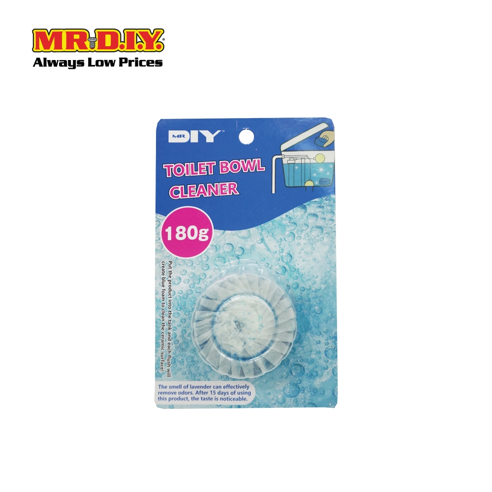 (MR.DIY) Toilet Bowl Cleaner Tablet 180g (1pc) | Shopee Malaysia