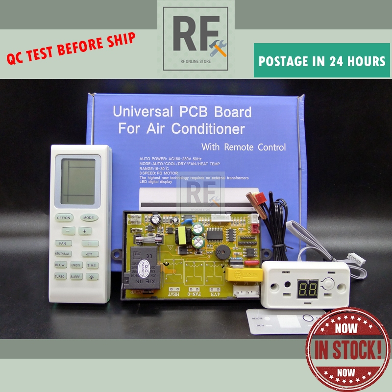 UNIVERSAL MODIFY PCB BOARD FOR AIR CONDITIONER WITH REMOTE CONTROL ...