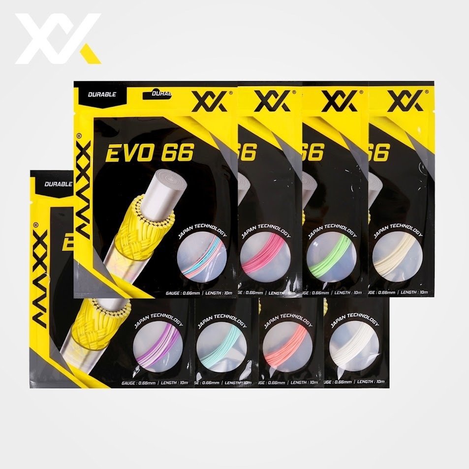 (READY STOCK) MAXX Badminton String EVO 66 Tali Badminton 0.66mm (100% Original) | Shopee Malaysia