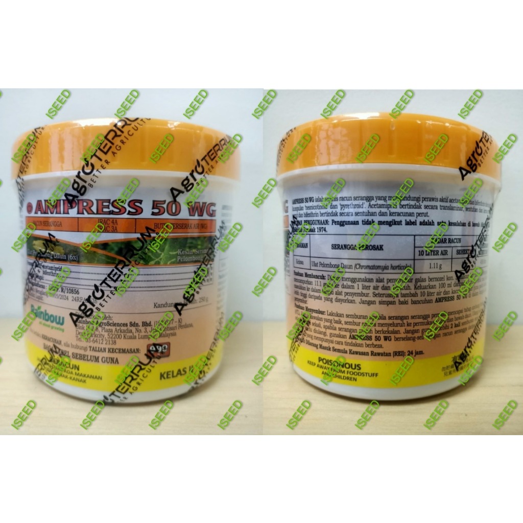 RAINBOW AMPRESS 50WG 250G ACETAMIPRID 25% DAN BIFENTHRIN 25% (SESUAI ...