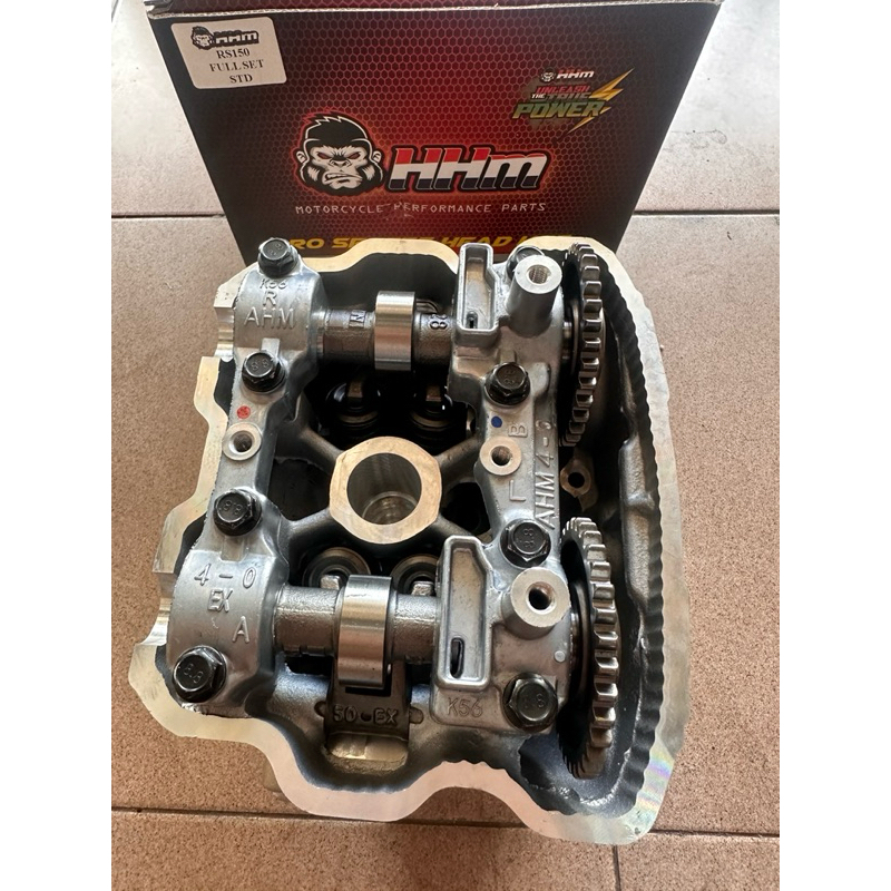 HHM HONDA RSX150 RS150 CYLINDER HEAD COMPLETE SET CAMSHAFT ROCKER ARM ...