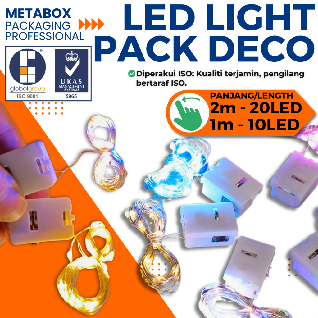 Metabox LED Light Strip Gift Box Lampu LED Hiasan LED Strip Light LED ...