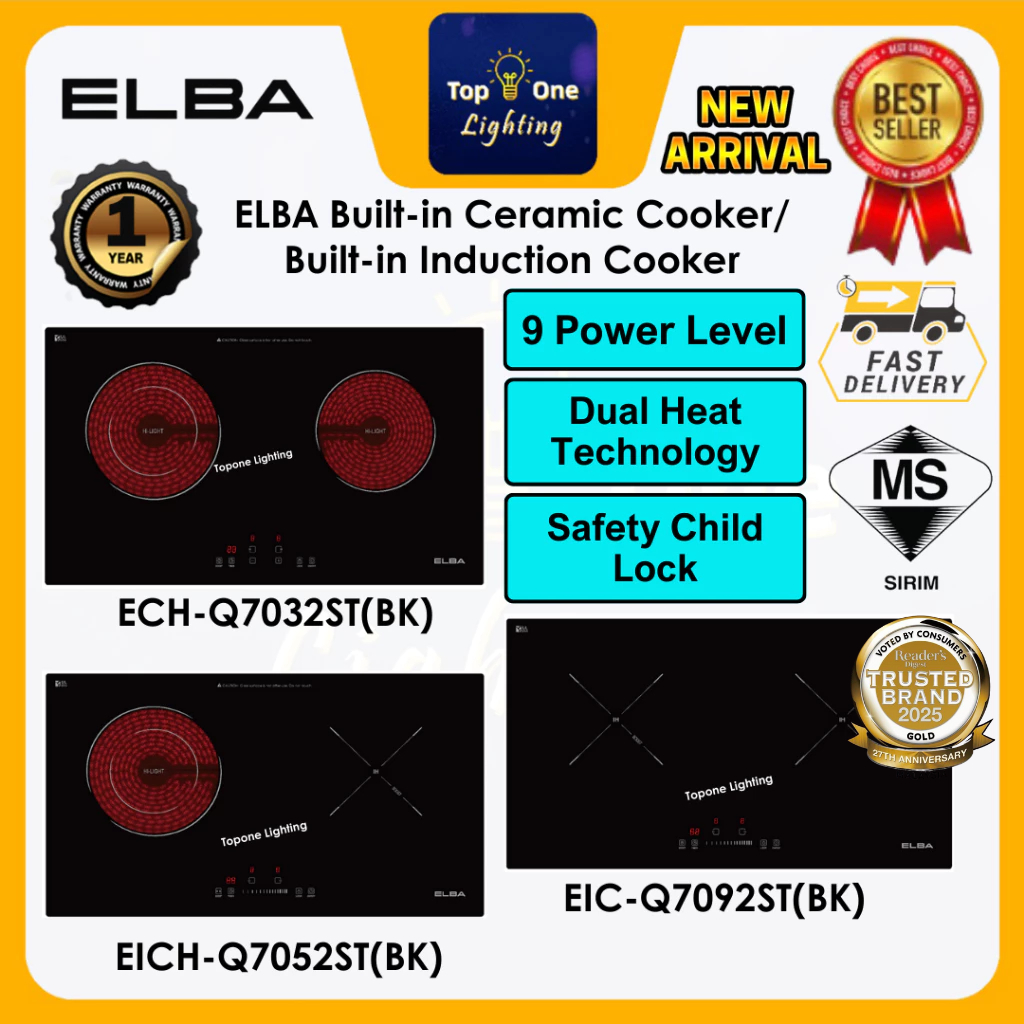 Elba Built-In Hob /Built In Electronic Induction Cooker /Built In ...