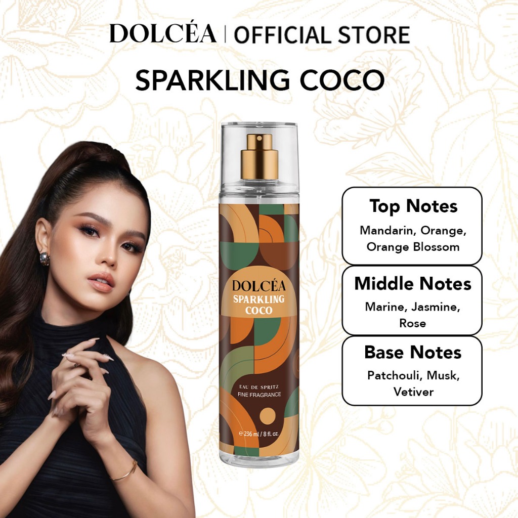 SPARKLING COCO | DOLCEA EAU DE SPRITZ 236ML | WANGIAN DOLCEA EAU DE ...