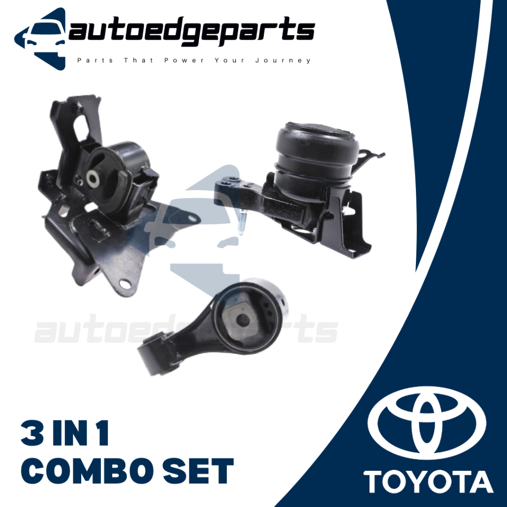 [3 IN 1 SET] Toyota OEM Engine Mounting for Toyota Vios NCP93 1.5L ...