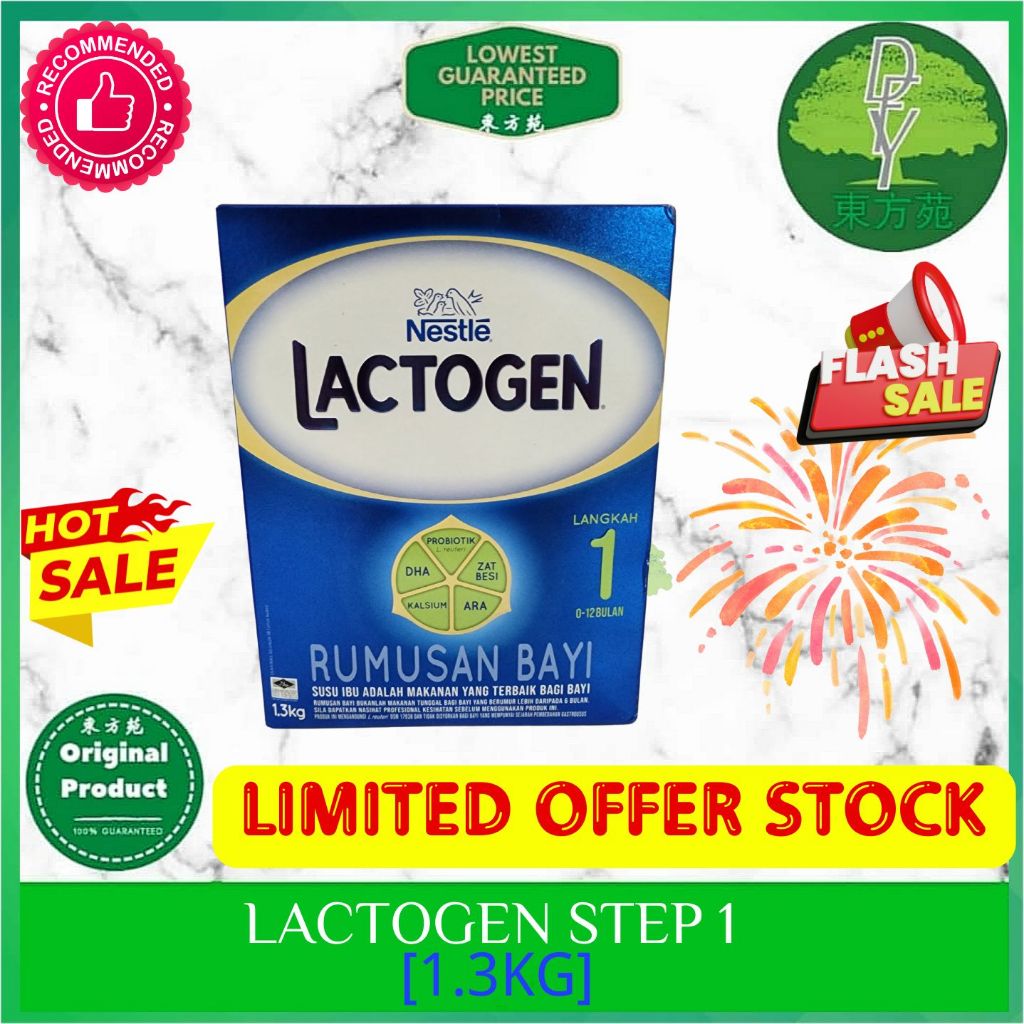 Nestle Lactogen Step 1 ( 0-12 months) 350g/1.3kg | Shopee Malaysia