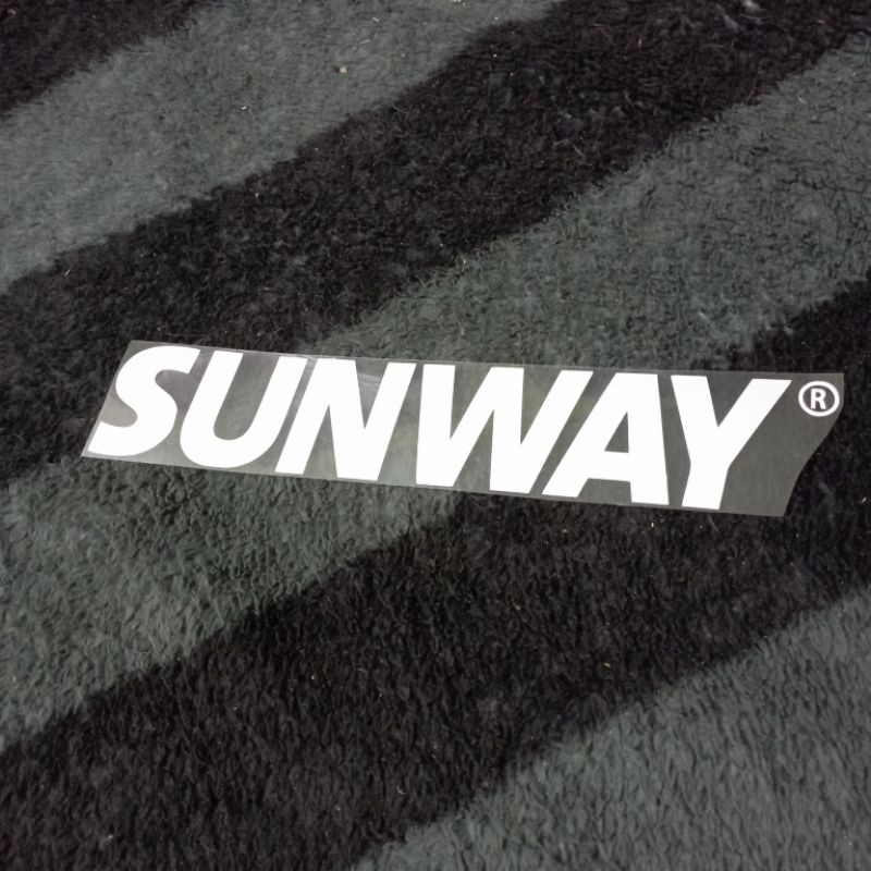 (STIKER BAJU SAHAJA) LOGO SUNWAY® | Shopee Malaysia