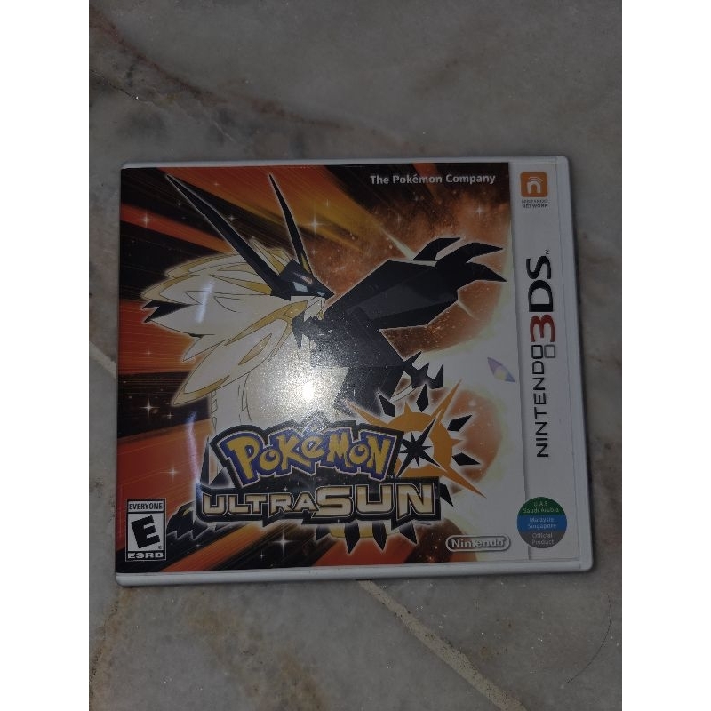 Pokemon ultra sun 3ds used game region usa | Shopee Malaysia