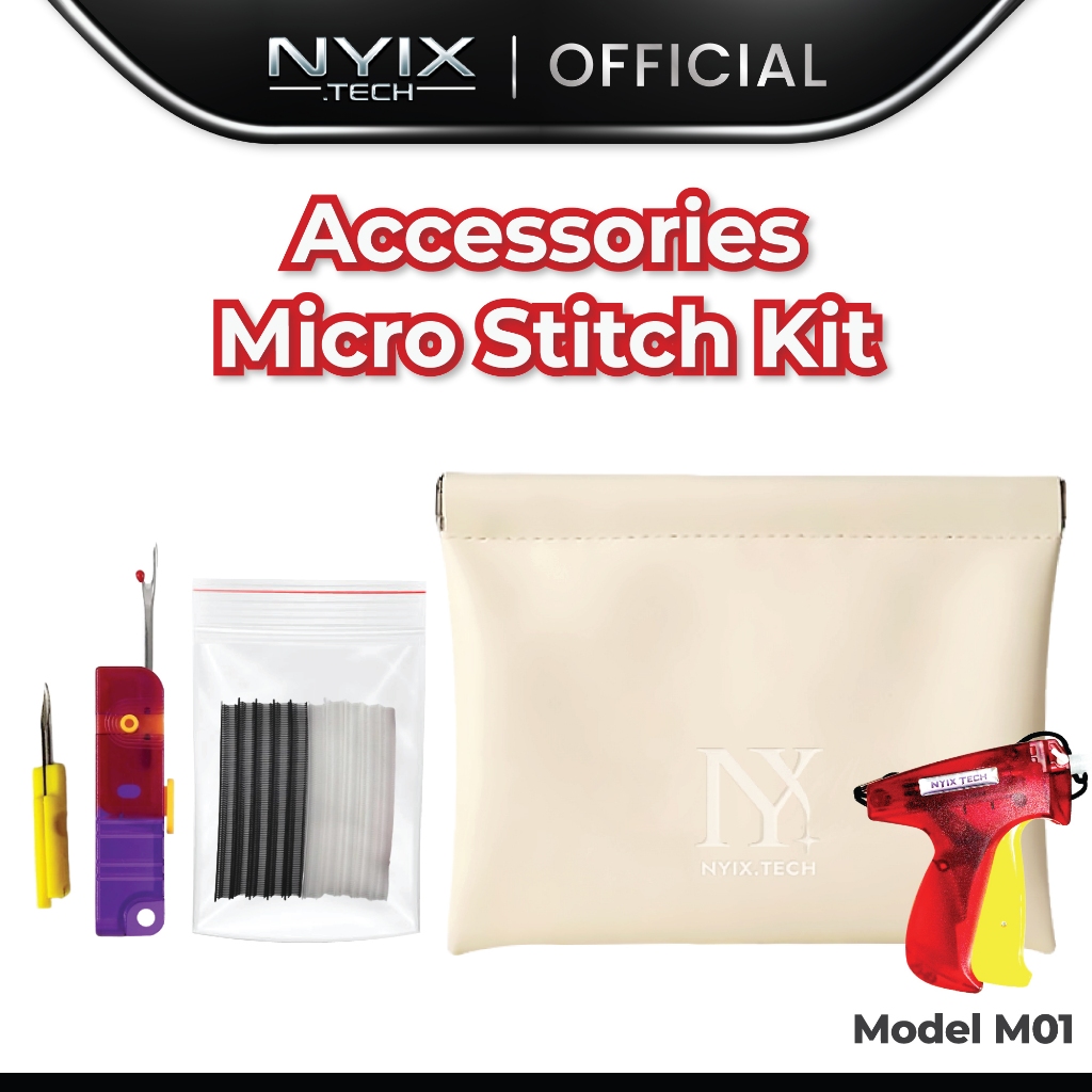 [𝗠𝟬𝟭] Refill Micro Stitch Gun Bullet 3.4mm, 4.4mm, 5.4mm , Needle 1.3mm ...