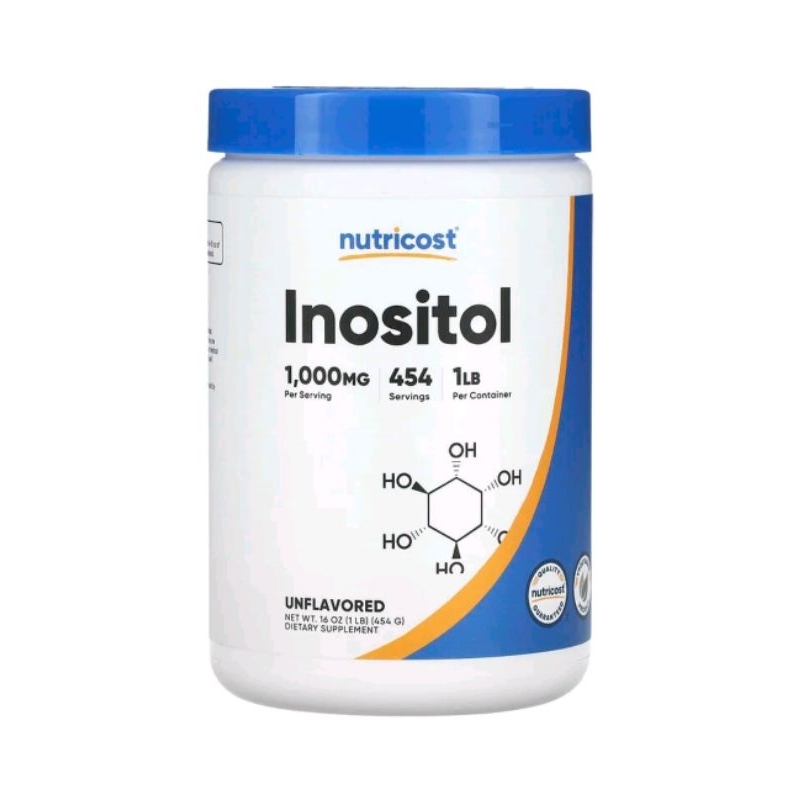NUTRICOST Inositol 1000mg 454g | Shopee Malaysia