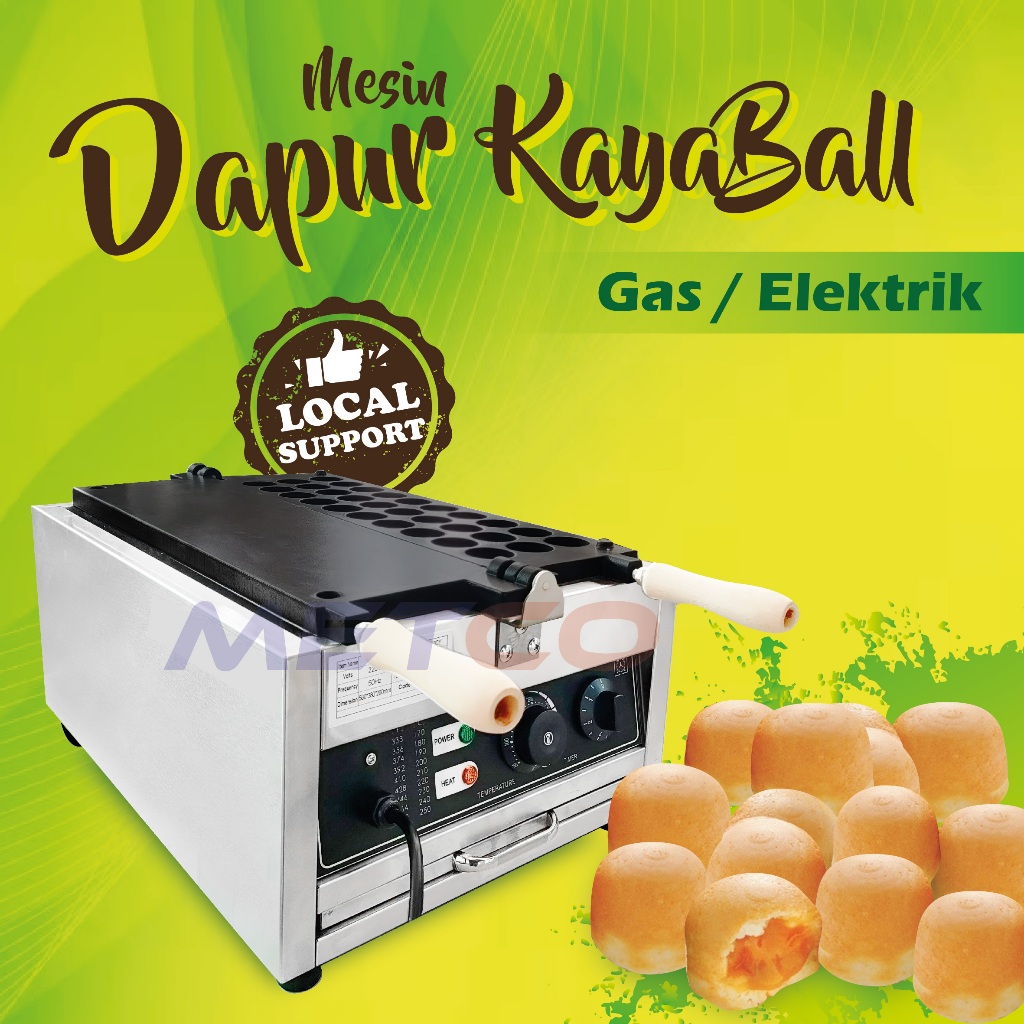 Dapur Kaya Ball Kaya Ball Machine Waffle Mesin Kayaball Malaysia ...