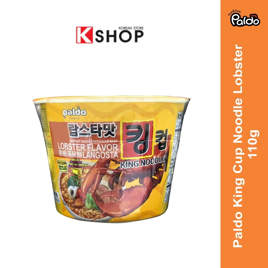 Paldo King Cup Noodle Lobster (110g) - EXP Date : | Shopee Malaysia
