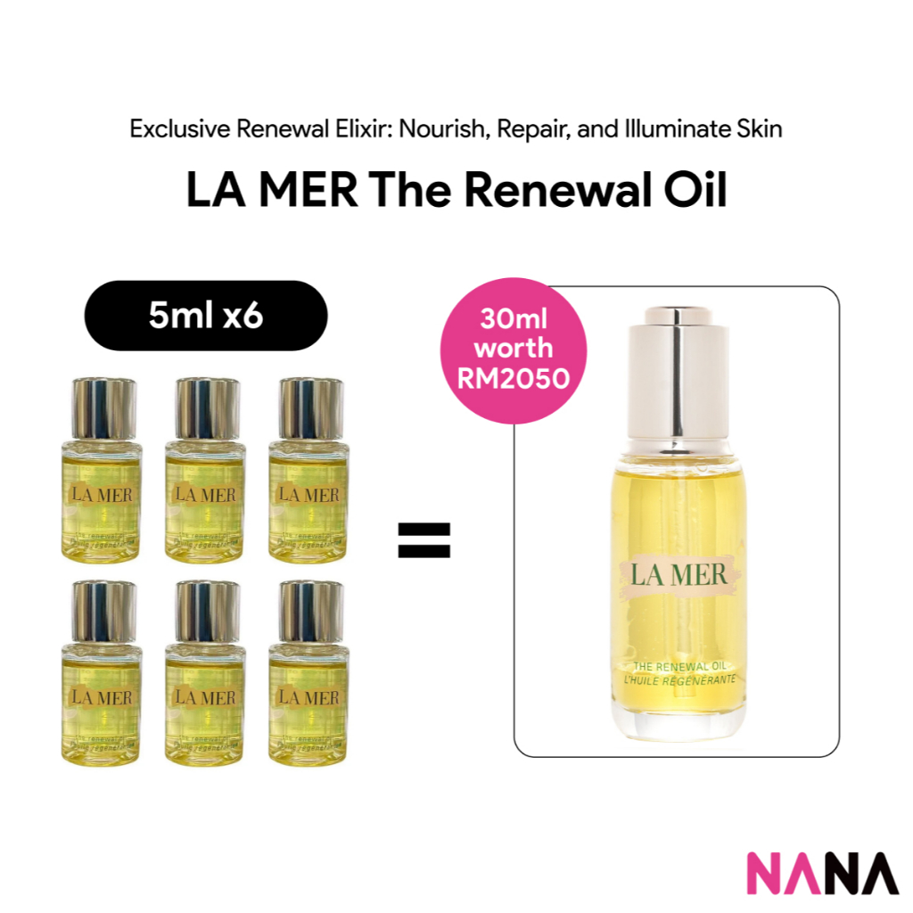 LAMER/LA MER The Renewal Oil Sample Pack (5ml x 6/4/2) | Shopee Malaysia