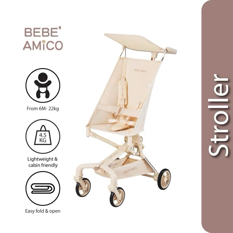 Bebe Amico Lightweight Stroller Z1 - 6 months to 22kg BebeAmico ...