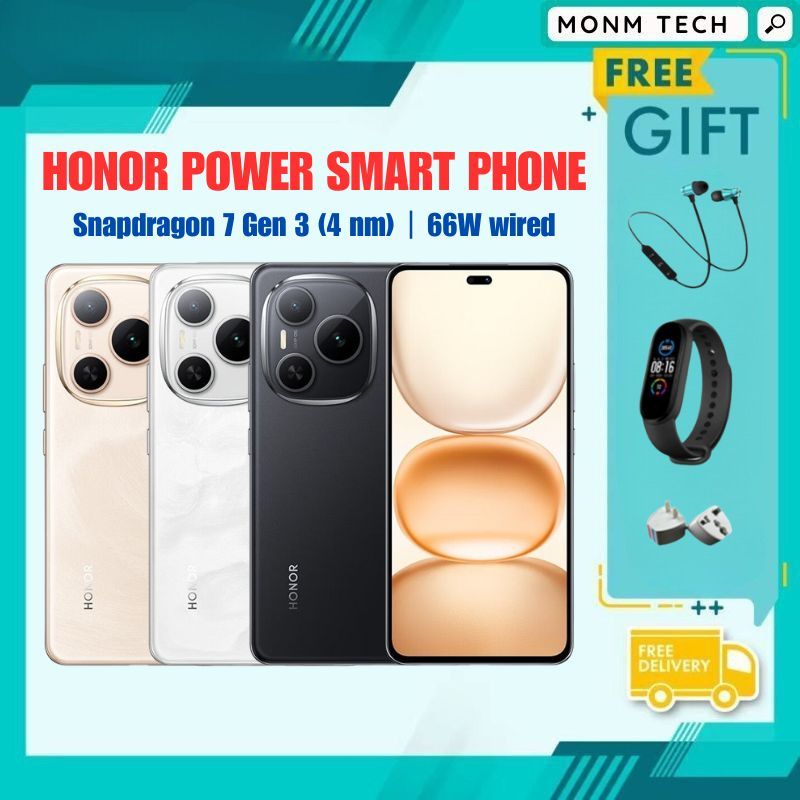 [2025] Honor Power Smart Phone / Snapdragon 7 Gen 3 (4 nm) / 8000 mAh ...