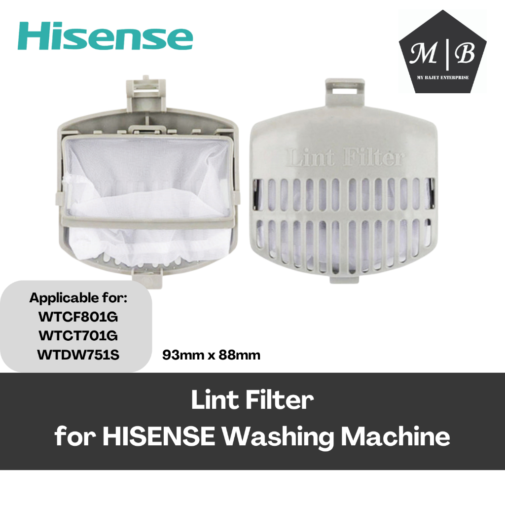 [1pc] Water Lint Filter for HISENSE Washing Machine WTCF801G WTCT701G ...