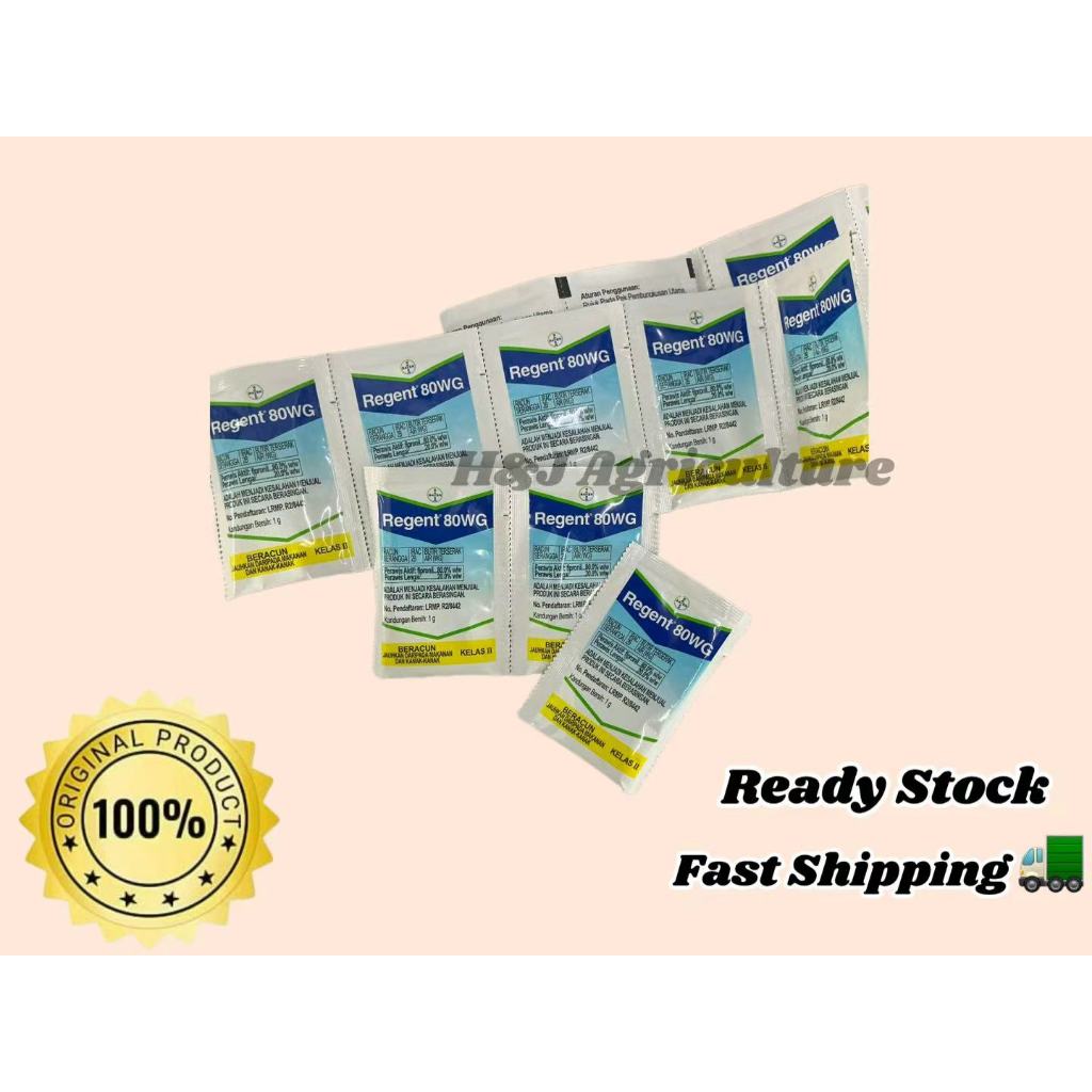 Bayer Regent® 80WG Termite Control 1G / Fipronil 80% / Anai-anai / 100% ...